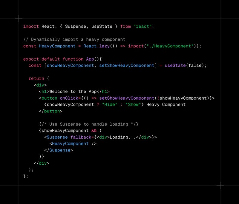 Sumit Saha on LinkedIn: 💡Pro Tip: Implement Dynamic Code Splitting for ... Sumit Saha on LinkedIn: 💡Pro Tip: Implement Dynamic Code Splitting for ...