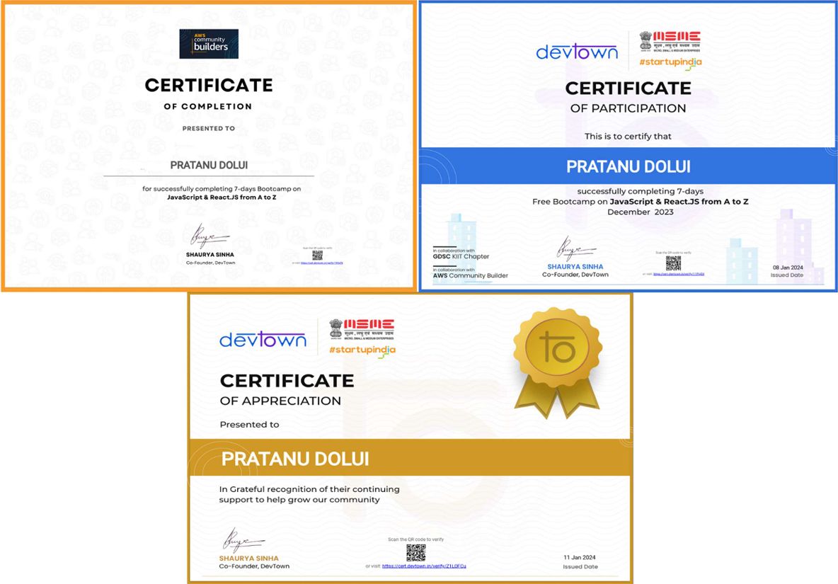 Pratanu Dolui on LinkedIn: #devtown #bootcamp #learning #javascript # ... Pratanu Dolui on LinkedIn: #devtown #bootcamp #learning #javascript # ...