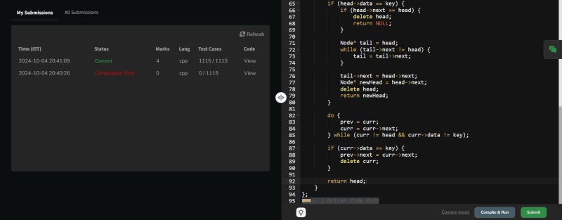 Ashirwad Chaurasia on LinkedIn: #100daysofcode #dsa #codingjourney ... Ashirwad Chaurasia on LinkedIn: #100daysofcode #dsa #codingjourney ...