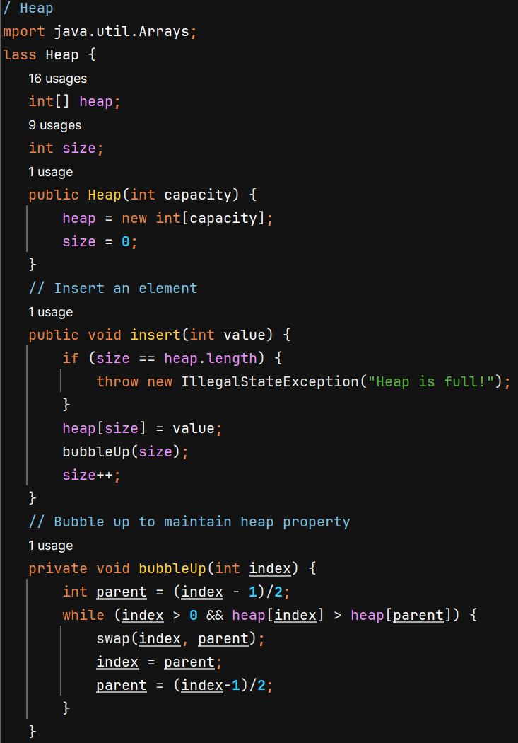 Vishnu sai satwik on LinkedIn: #coding #dsa #java #heaps #heaps #avltrees Vishnu sai satwik on LinkedIn: #coding #dsa #java #heaps #heaps #avltrees