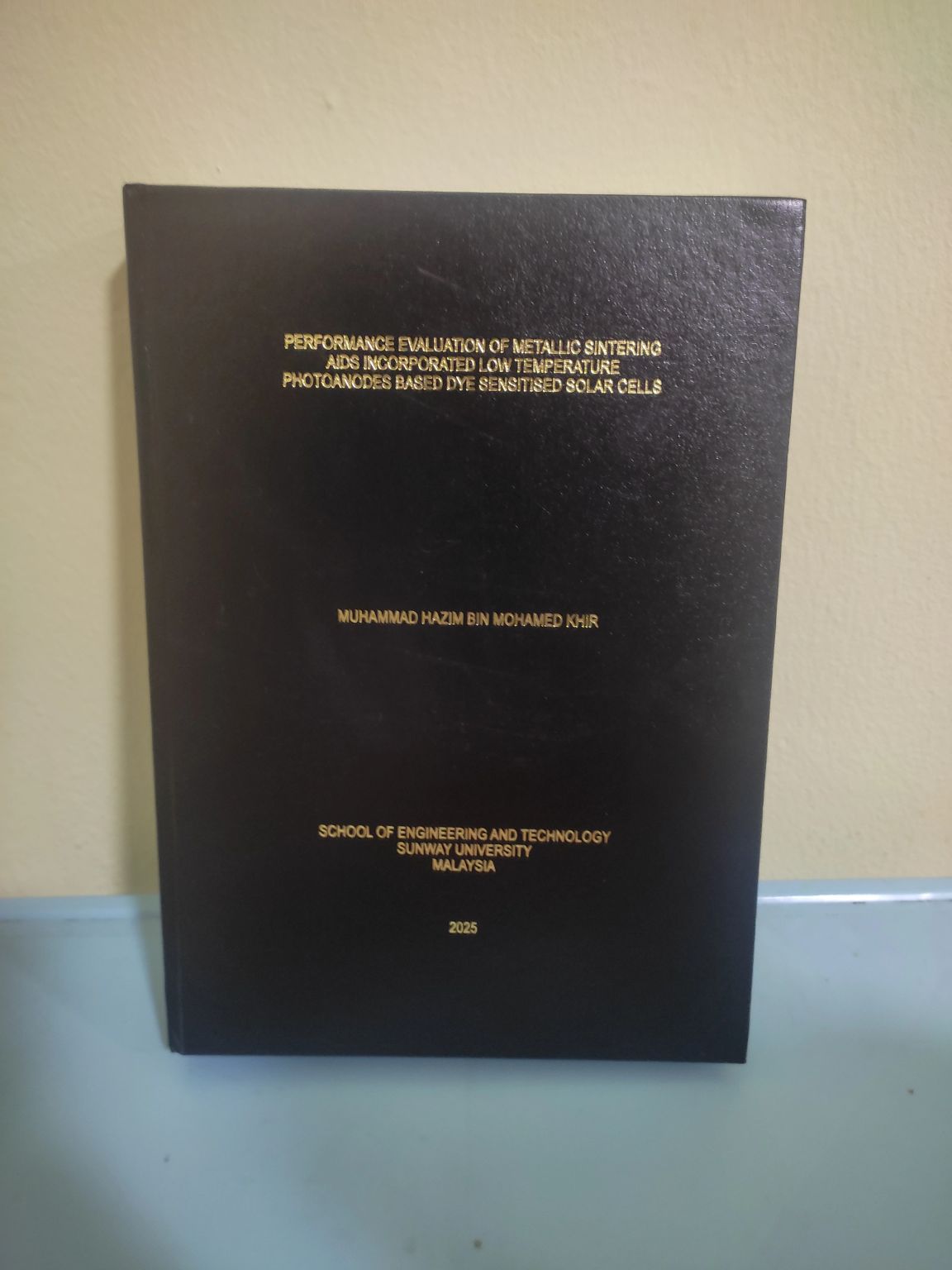 Congratulations to Dr Hazim. from Sunway University My second PhD ... Congratulations to Dr Hazim. from Sunway University My second PhD ...