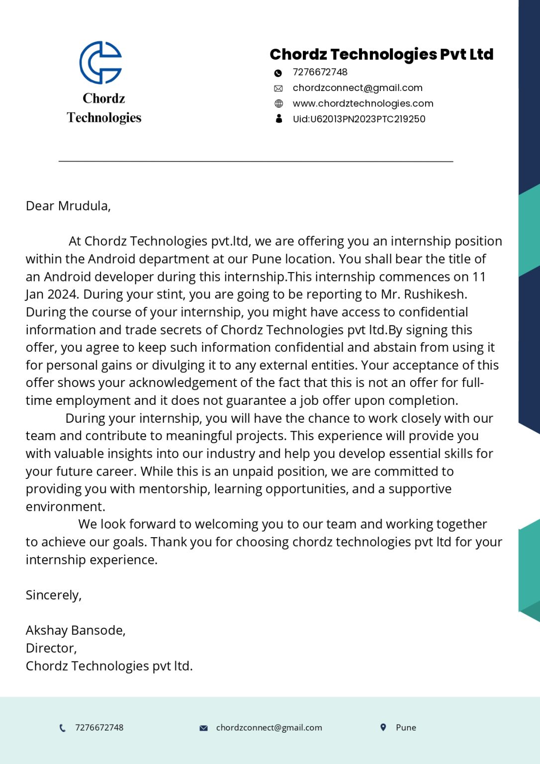 Mrudula Rajguru on LinkedIn: #androiddevinternship #techjourney # ... Mrudula Rajguru on LinkedIn: #androiddevinternship #techjourney # ...