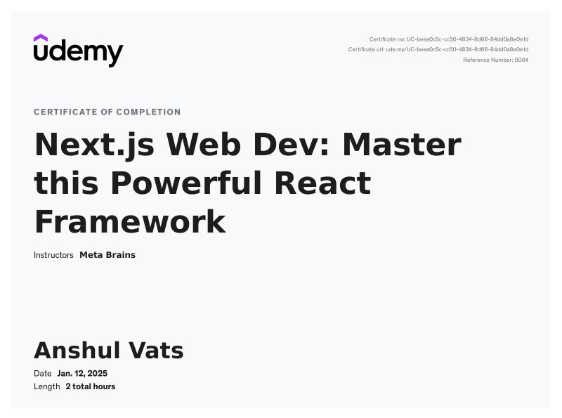 Anshul Vats on LinkedIn: #react #angular #nextjs Anshul Vats on LinkedIn: #react #angular #nextjs