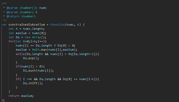 Raghav Sharma on LinkedIn: LeetCode : Constrained SubSequence Sum ... Raghav Sharma on LinkedIn: LeetCode : Constrained SubSequence Sum ...