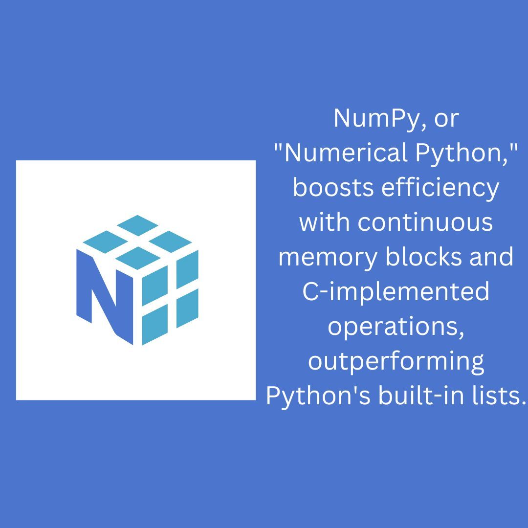 NumPy: Boosting Efficiency with Continuous Memory Blocks and C ... NumPy: Boosting Efficiency with Continuous Memory Blocks and C ...
