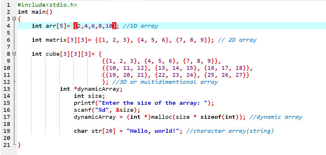 Parvez Alam on LinkedIn: Understanding the Types of Arrays in C Static ... Parvez Alam on LinkedIn: Understanding the Types of Arrays in C Static ...