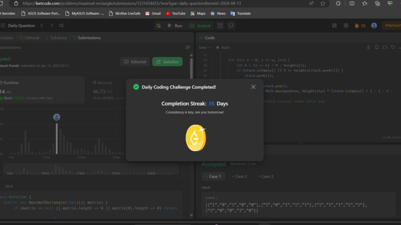 Day 35 of #DailyCodingChallenge by LeetCode | Ankush Pundir posted on ... Day 35 of #DailyCodingChallenge by LeetCode | Ankush Pundir posted on ...