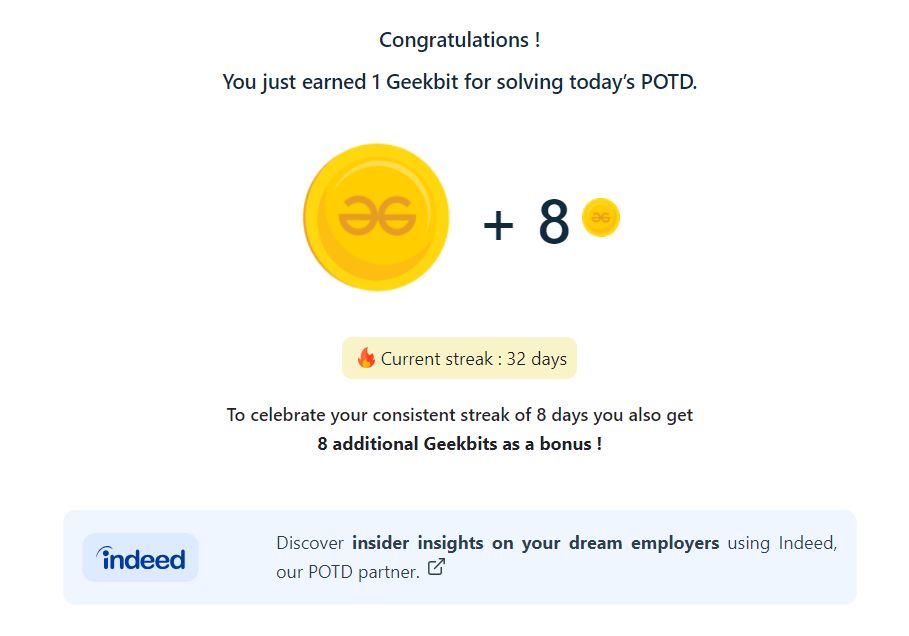 #100daysofcodechallenge #potd #geeksforgeeks #programming # ... #100daysofcodechallenge #potd #geeksforgeeks #programming # ...