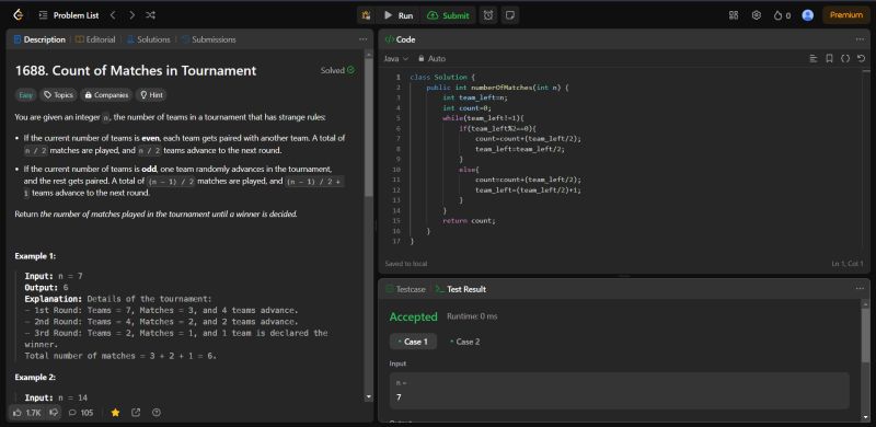 Kavya Mittal on LinkedIn: #leetcode #codingchallenge #javaprogramming # ... Kavya Mittal on LinkedIn: #leetcode #codingchallenge #javaprogramming # ...