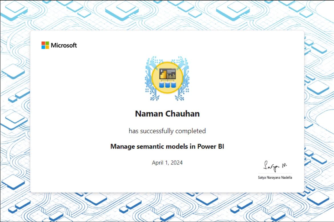 Naman Chauhan on LinkedIn: Semantic models in Power BI Naman Chauhan on LinkedIn: Semantic models in Power BI