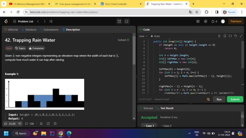 Completed LeetCode Day 11 challenge | Aakash Kumar posted on the topic ... Completed LeetCode Day 11 challenge | Aakash Kumar posted on the topic ...