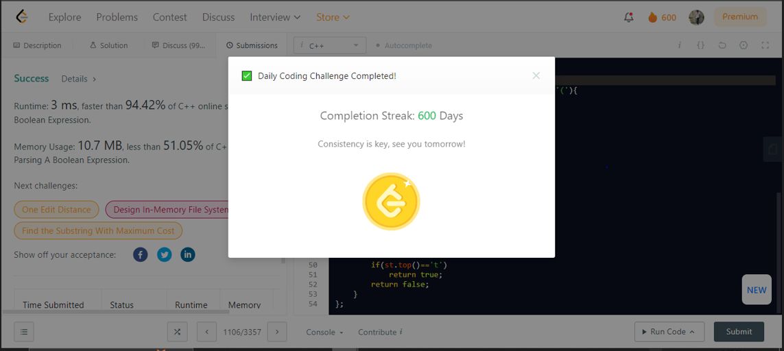 Aditya Patil on LinkedIn: #leetcode #consistency Aditya Patil on LinkedIn: #leetcode #consistency