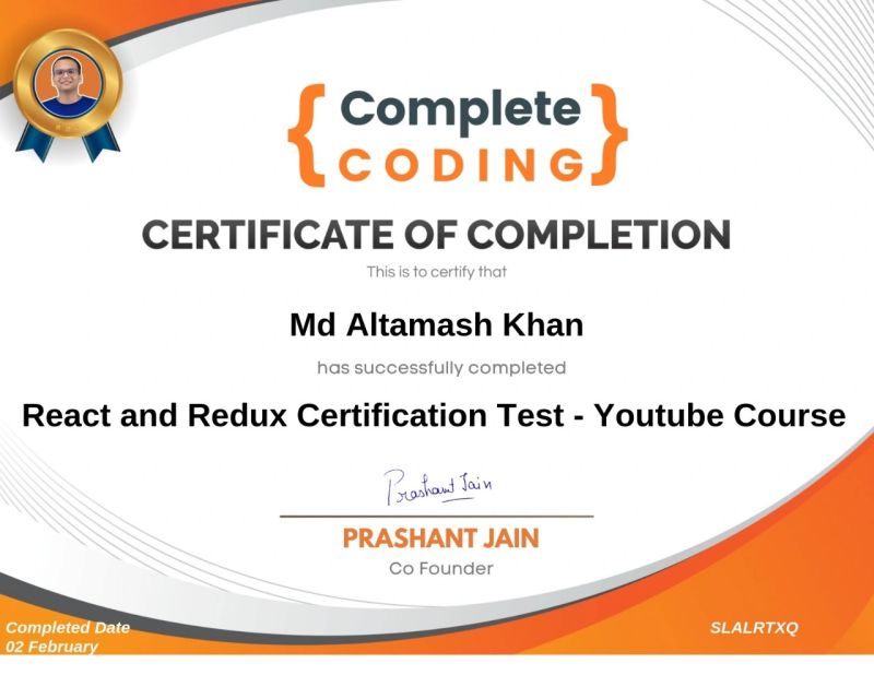 #react #redux #webdevelopment #certification #learning #completecoding ... #react #redux #webdevelopment #certification #learning #completecoding ...
