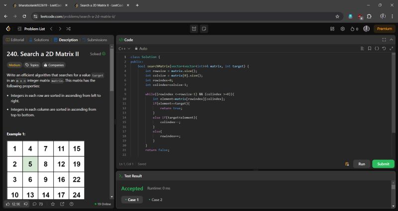 BHARAT SOLANKI on LinkedIn: #codingjourney #problemsolving #leetcode BHARAT SOLANKI on LinkedIn: #codingjourney #problemsolving #leetcode