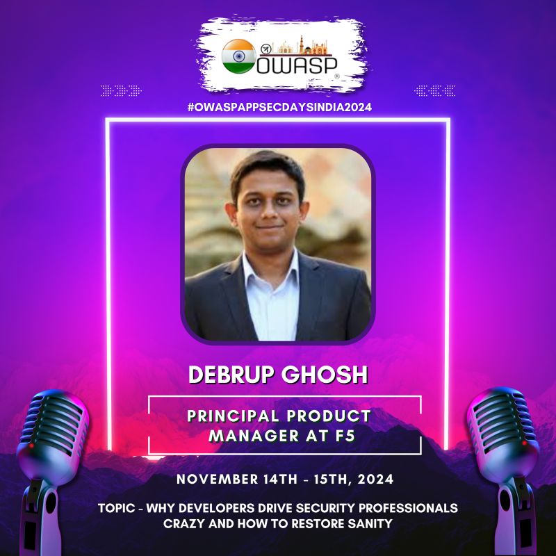 OWASP AppSec Days India on LinkedIn: #appsec #cybersecurity # ... OWASP AppSec Days India on LinkedIn: #appsec #cybersecurity # ...