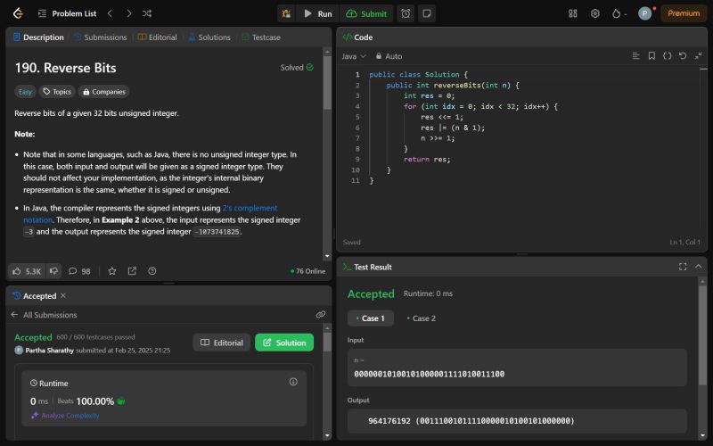 #leetcode #problemsolving #codingchallenge #day31… | Partha Sharathy #leetcode #problemsolving #codingchallenge #day31… | Partha Sharathy
