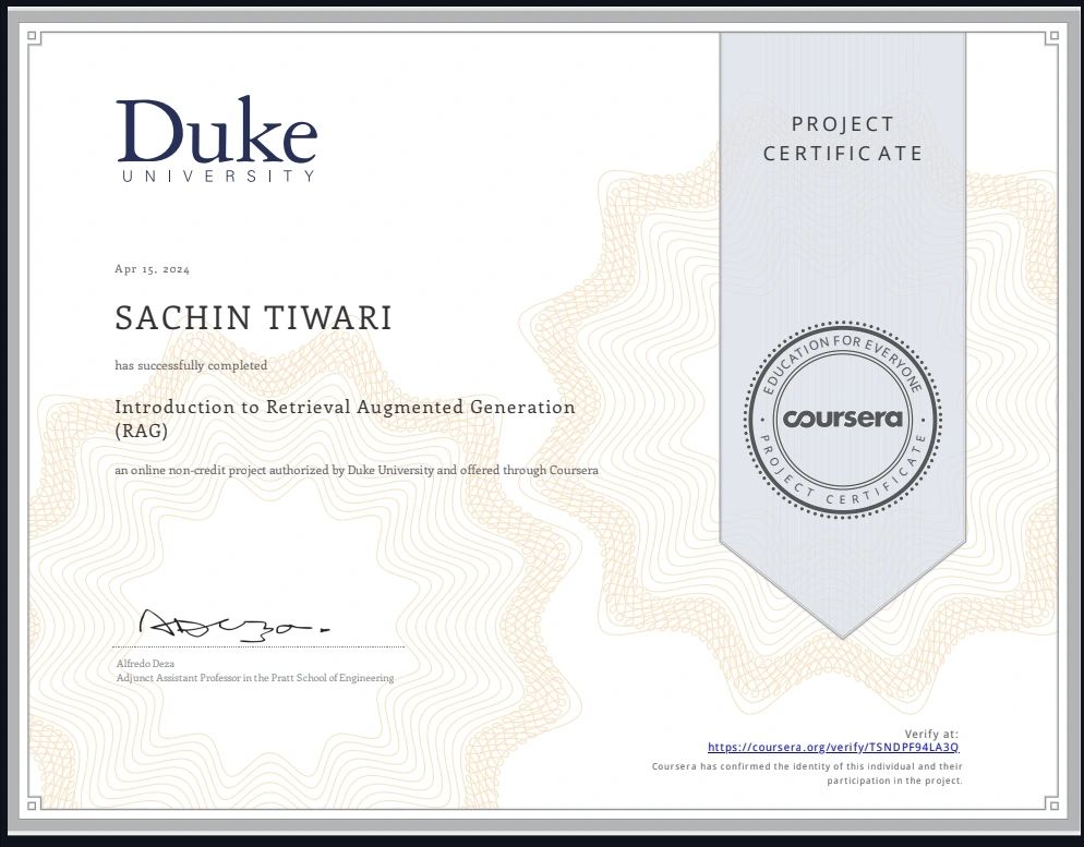 SACHIN TIWARI on LinkedIn: #rag #llm #qdrant #sentencetransformer # ... SACHIN TIWARI on LinkedIn: #rag #llm #qdrant #sentencetransformer # ...