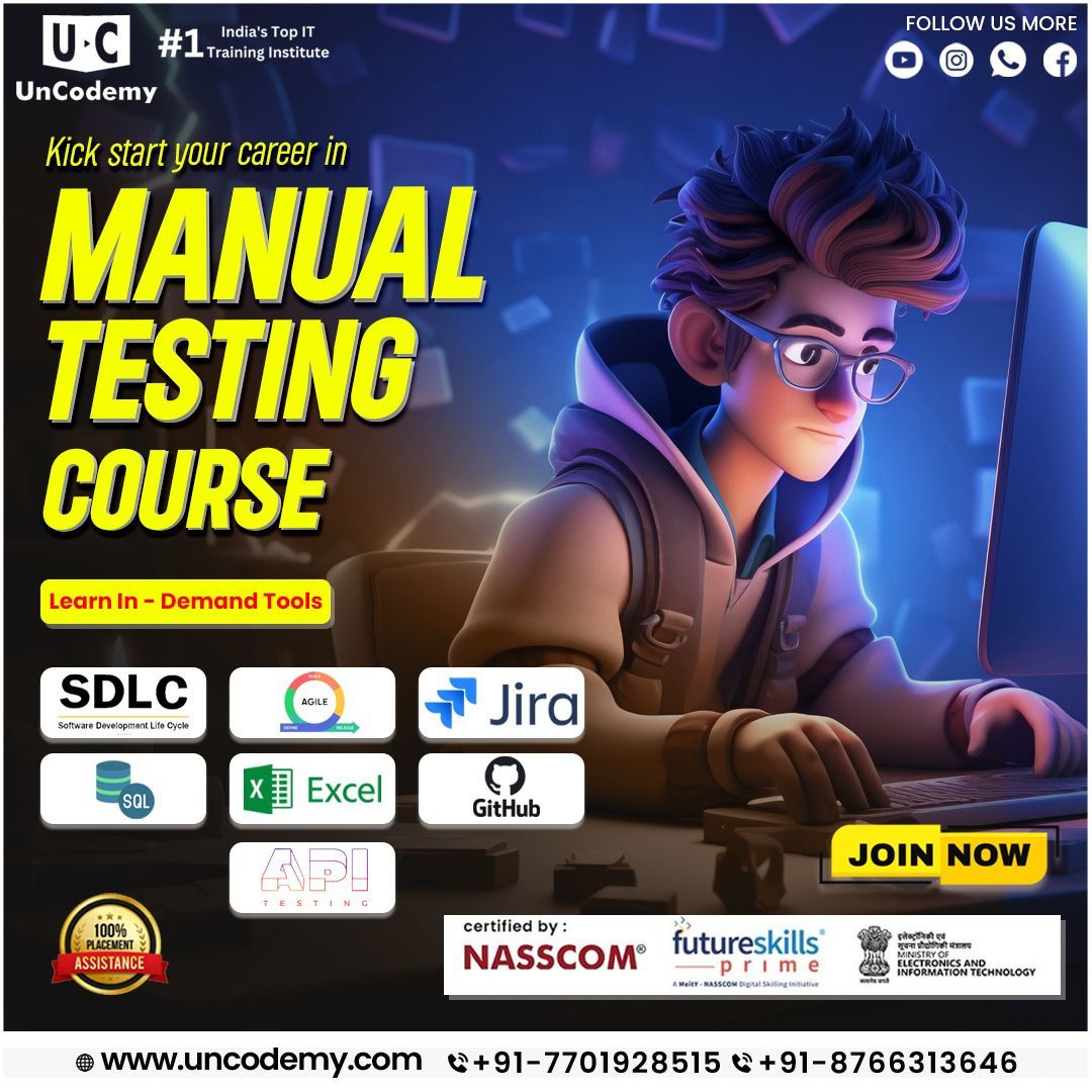 Uncodemy on LinkedIn: #uncodemy #manualtesting #softwaretesting # ... Uncodemy on LinkedIn: #uncodemy #manualtesting #softwaretesting # ...