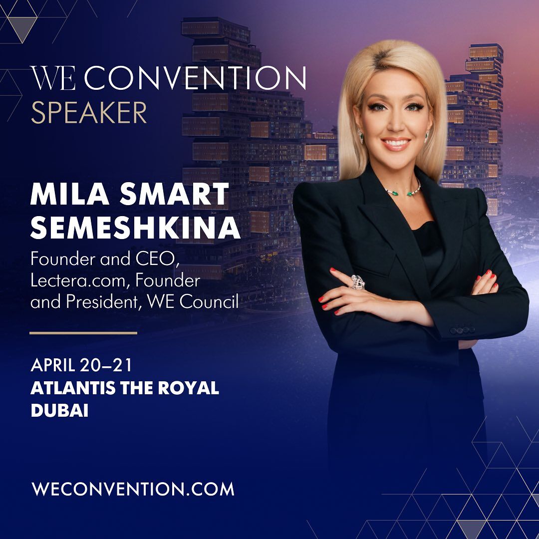 Mila Smart Semeshkina on LinkedIn: #weconvention Mila Smart Semeshkina on LinkedIn: #weconvention