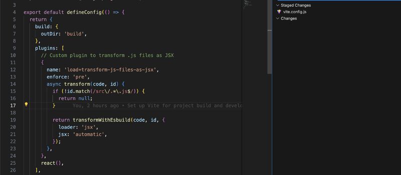 If you are migrating CRA project to Vite Plugin @18 is must, to handle ... If you are migrating CRA project to Vite Plugin @18 is must, to handle ...