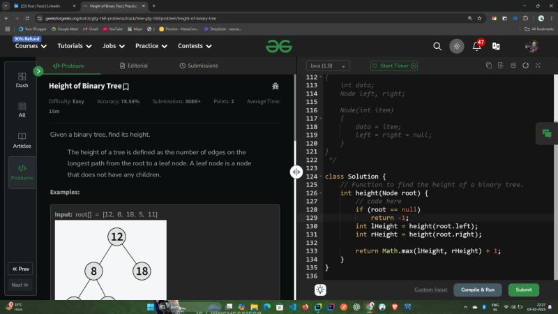 Soumyajit Banerjee on LinkedIn: #gfg160 #dsa #geeksforgeeks # ... Soumyajit Banerjee on LinkedIn: #gfg160 #dsa #geeksforgeeks # ...