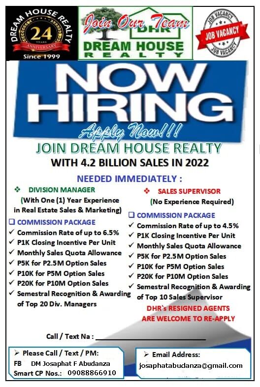 josaphat abudanza on LinkedIn: HIRING MANAGER'S and REALSTATE AGENTS ... josaphat abudanza on LinkedIn: HIRING MANAGER'S and REALSTATE AGENTS ...