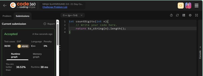 Subrata Mondal on LinkedIn: #day3 #ninjasslayground #codingninjas Subrata Mondal on LinkedIn: #day3 #ninjasslayground #codingninjas