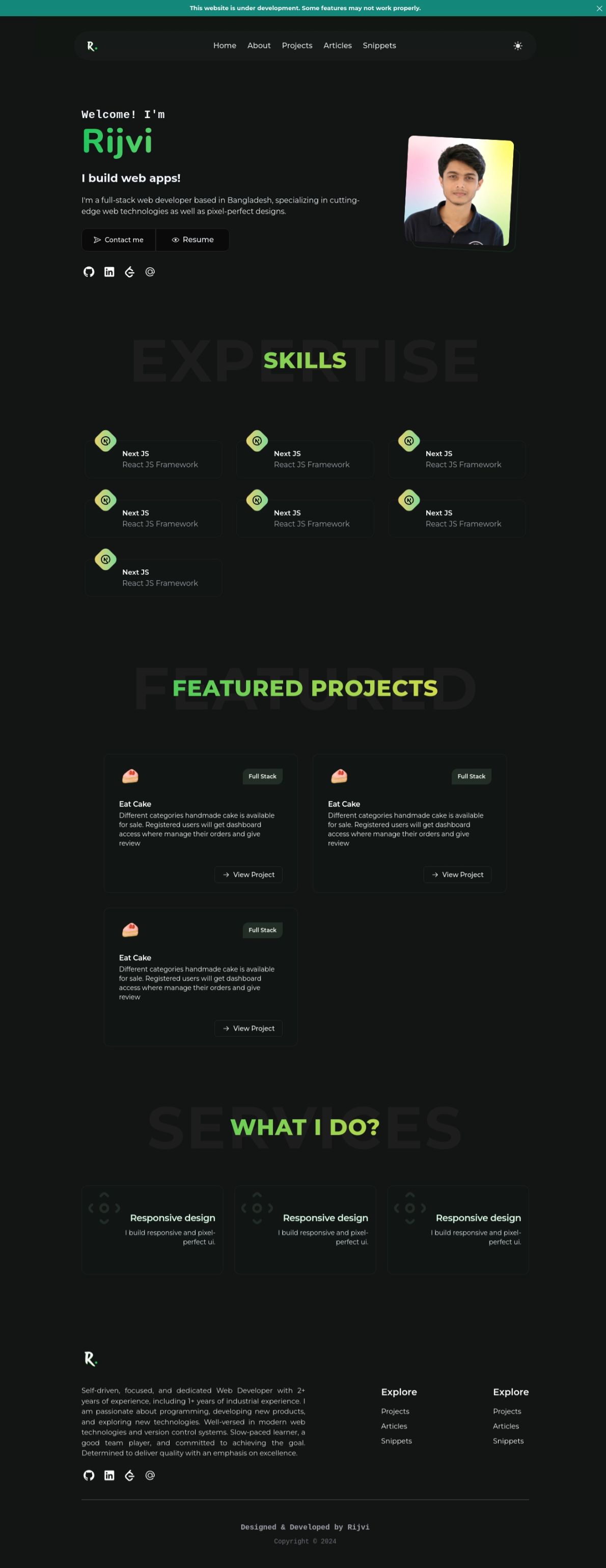Rijvi Mahmud on LinkedIn: #nextjs #reactjs #javascript #tailwindcss #nodejs Rijvi Mahmud on LinkedIn: #nextjs #reactjs #javascript #tailwindcss #nodejs