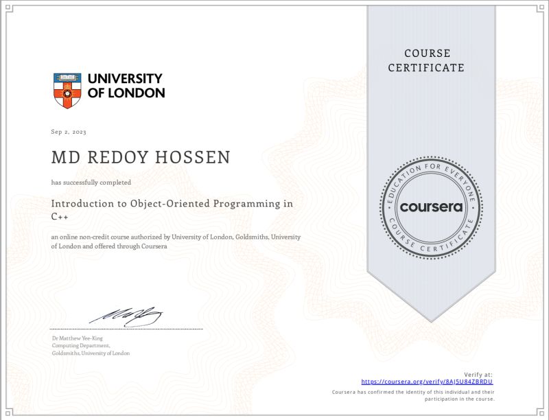 MD Redoy Hossen on LinkedIn: #oop #cplusplus #softwaredevelopment # ... MD Redoy Hossen on LinkedIn: #oop #cplusplus #softwaredevelopment # ...