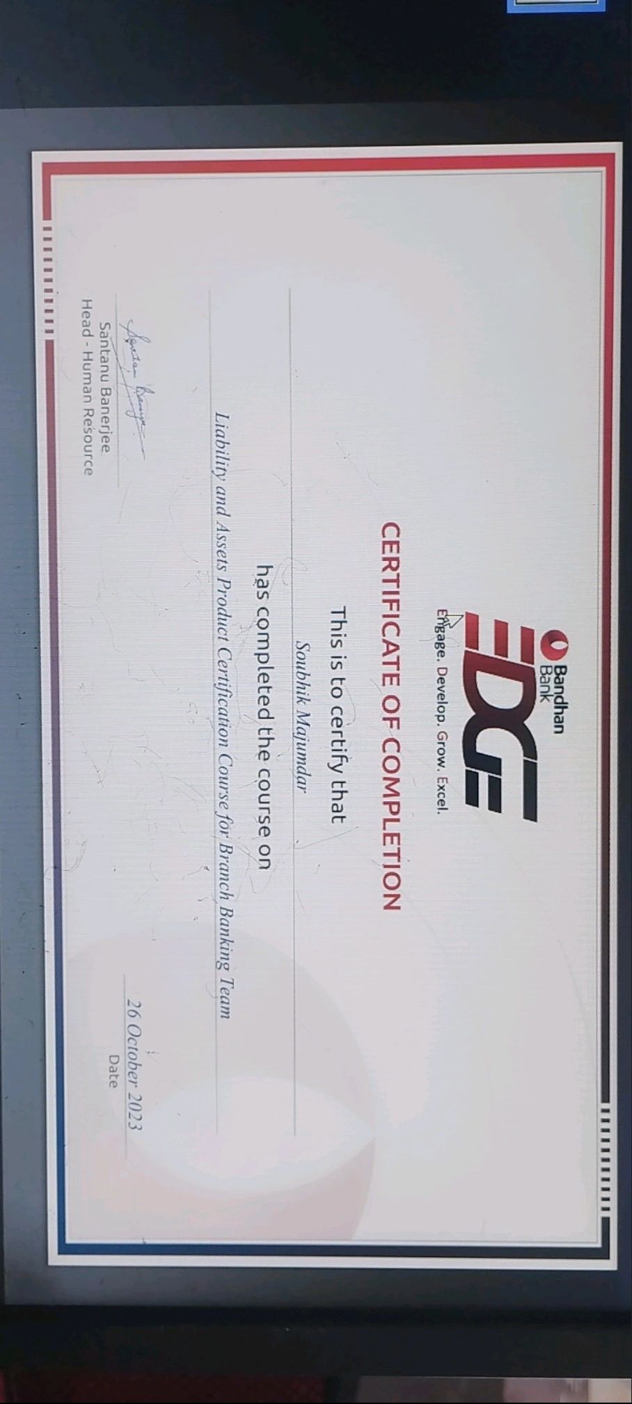 SOUBHIK MAJUMDAR on LinkedIn: Today complete SOUBHIK MAJUMDAR on LinkedIn: Today complete