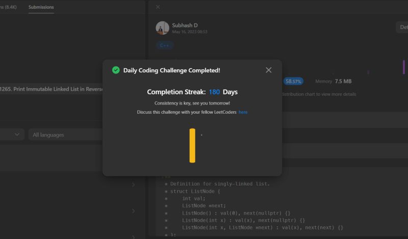 Subhash D on LinkedIn: #coding #leetcode #gfg #problemsolving #c # ... Subhash D on LinkedIn: #coding #leetcode #gfg #problemsolving #c # ...