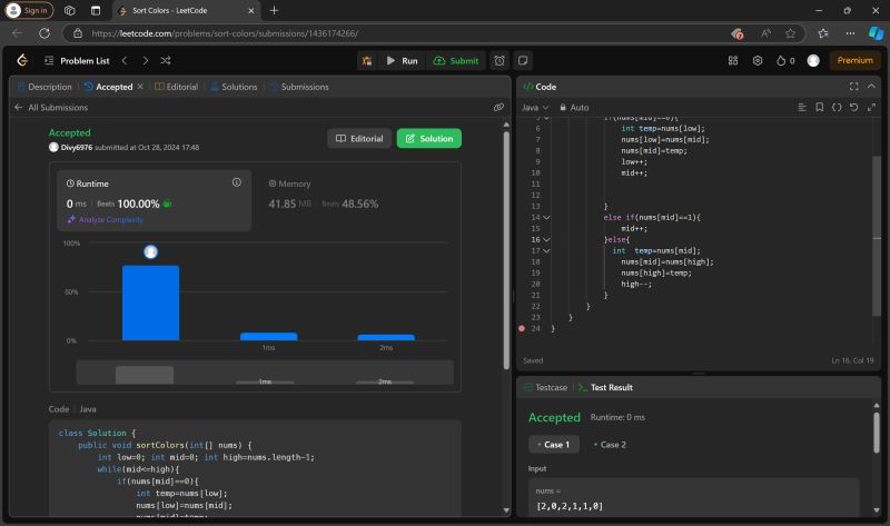 Divy Prakash pandey on LinkedIn: #codingjourney #dsa #divideandconquer ... Divy Prakash pandey on LinkedIn: #codingjourney #dsa #divideandconquer ...