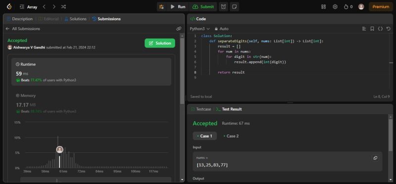 Aishwarya V Gandhi on LinkedIn: #leetcode #pythonprogramming #array # ... Aishwarya V Gandhi on LinkedIn: #leetcode #pythonprogramming #array # ...