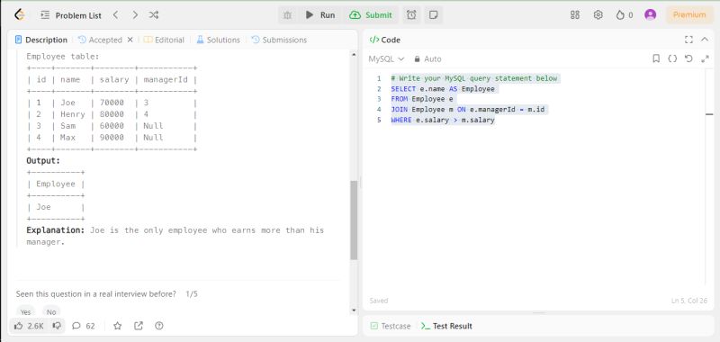 Chandru K on LinkedIn: #leetcode #sqlchallenge #problemsolving # ... Chandru K on LinkedIn: #leetcode #sqlchallenge #problemsolving # ...