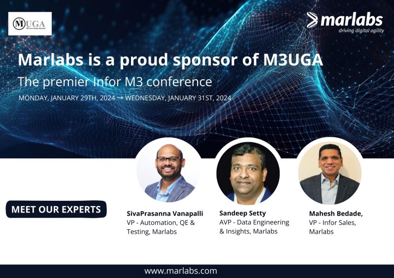 Marlabs LLC on LinkedIn: #m3uga #orlando #infor #inform3 #marlabs #erp Marlabs LLC on LinkedIn: #m3uga #orlando #infor #inform3 #marlabs #erp
