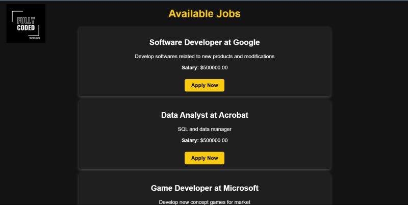 #fullstack #python #flask #mysql #webdevelopment #jobportal #opensource ... #fullstack #python #flask #mysql #webdevelopment #jobportal #opensource ...