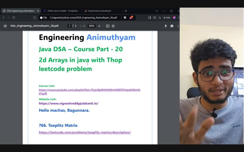 Ganesh Sattu on LinkedIn: #90dayschallenge #dsawithjava #codingjourney ... Ganesh Sattu on LinkedIn: #90dayschallenge #dsawithjava #codingjourney ...