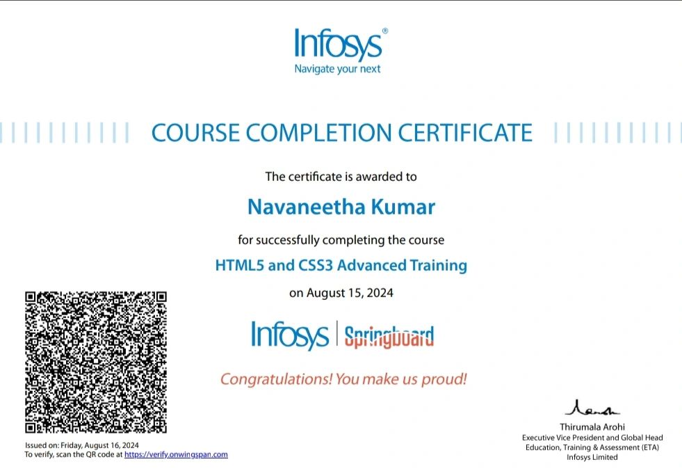 Navaneetha Kumar on LinkedIn: #webdevelopment #htmlcss Navaneetha Kumar on LinkedIn: #webdevelopment #htmlcss