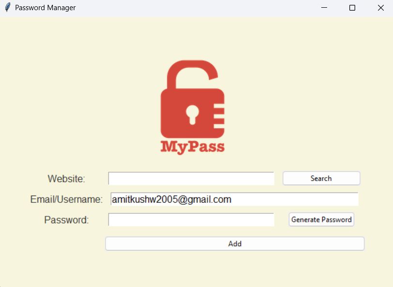 Amit Kushwaha on LinkedIn: #json #python #tkinter #passwordmanager # ... Amit Kushwaha on LinkedIn: #json #python #tkinter #passwordmanager # ...