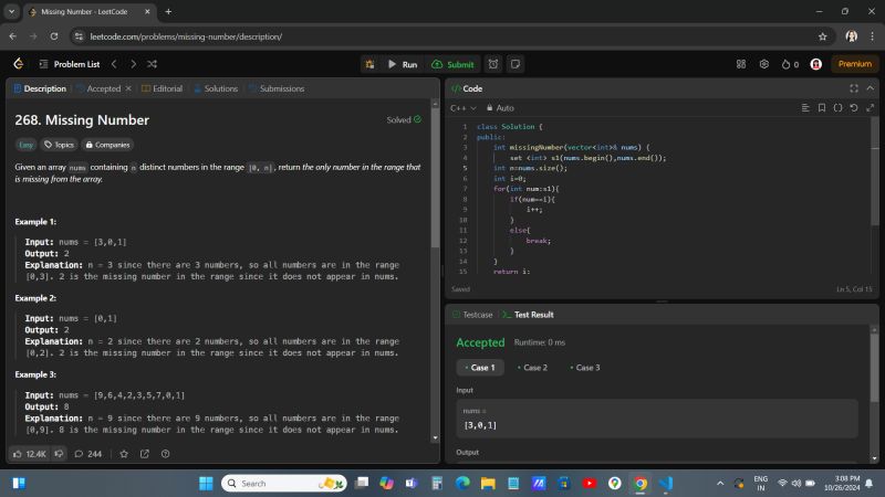 Lovely Kumari on LinkedIn: #day20 #dsa #codingjourney #missingnumber # ... Lovely Kumari on LinkedIn: #day20 #dsa #codingjourney #missingnumber # ...