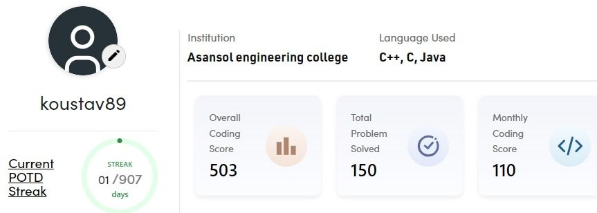 Koustav Seth on LinkedIn: #dsa #algorithms #webdevelopment # ... Koustav Seth on LinkedIn: #dsa #algorithms #webdevelopment # ...