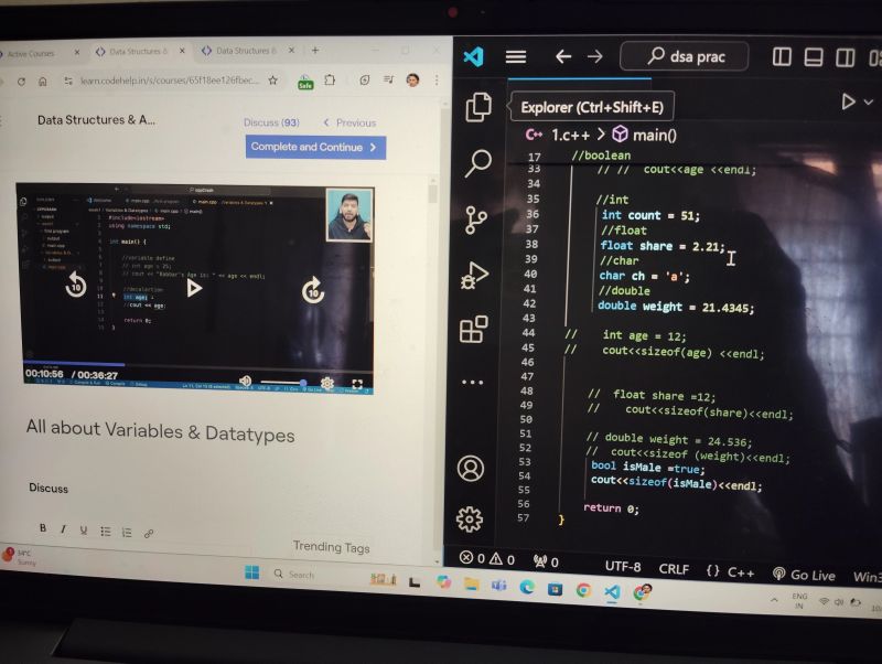 PRAHLAD KUMAR on LinkedIn: #cplusplus #variables #dsa #codingjourney # ... PRAHLAD KUMAR on LinkedIn: #cplusplus #variables #dsa #codingjourney # ...