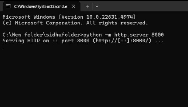 Sidhartha kandula on LinkedIn: How to create a web server using python ... Sidhartha kandula on LinkedIn: How to create a web server using python ...