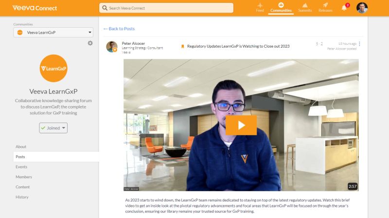 LearnGxP - October Regulatory Update | Veeva LearnGxP posted on the ... LearnGxP - October Regulatory Update | Veeva LearnGxP posted on the ...