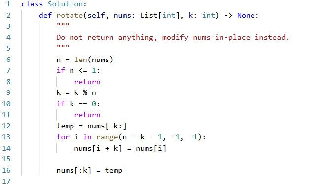 Day-23: Rotate Array (Leetcode:189) Given an integer array nums, rotate ... Day-23: Rotate Array (Leetcode:189) Given an integer array nums, rotate ...