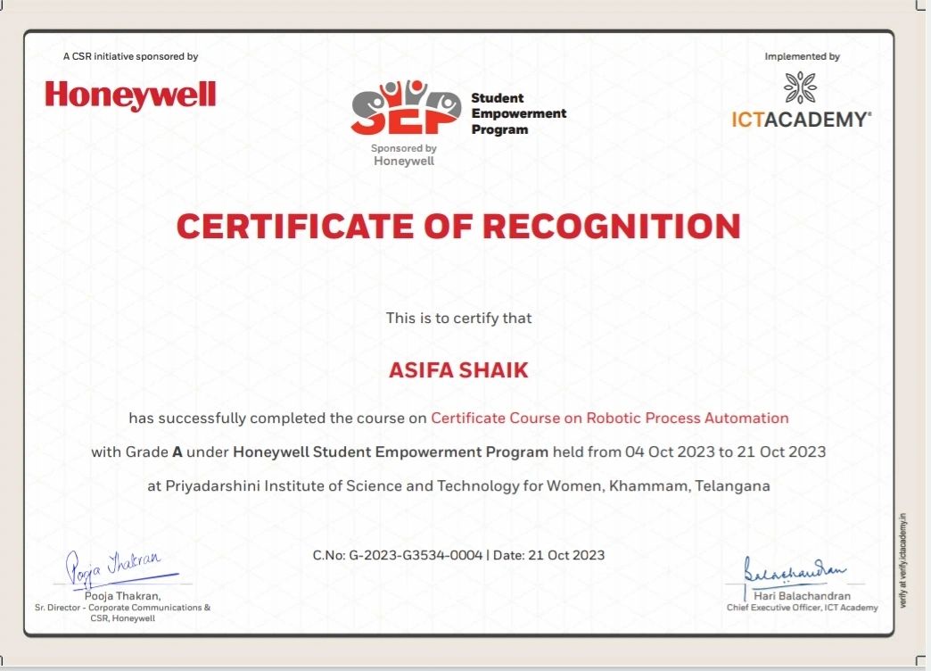 Asifa Shaik on LinkedIn: #ictacademy #rpauipath #uipath Asifa Shaik on LinkedIn: #ictacademy #rpauipath #uipath