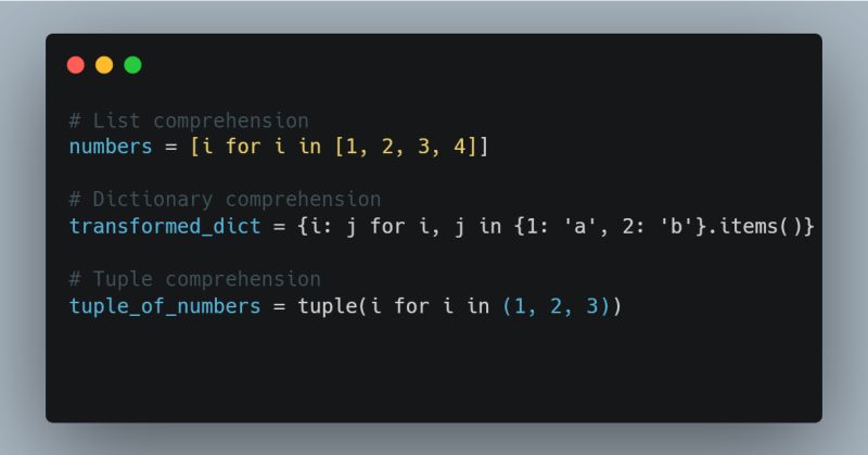 Sampath Vijayan on LinkedIn: #list #dictionary #tuple #generators # ... Sampath Vijayan on LinkedIn: #list #dictionary #tuple #generators # ...