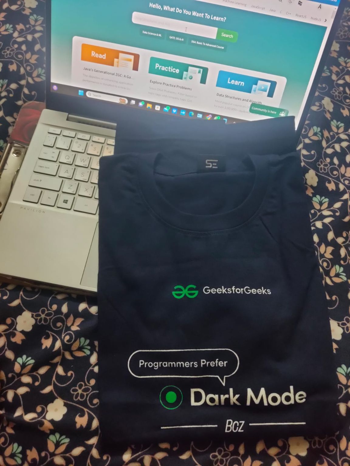Today, I am grateful for the opportunity to receive my GeeksforGeeks ... Today, I am grateful for the opportunity to receive my GeeksforGeeks ...