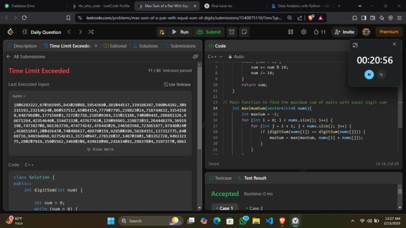 #leetcode #dailychallenge #day12 #problemsolving #coding # ... #leetcode #dailychallenge #day12 #problemsolving #coding # ...