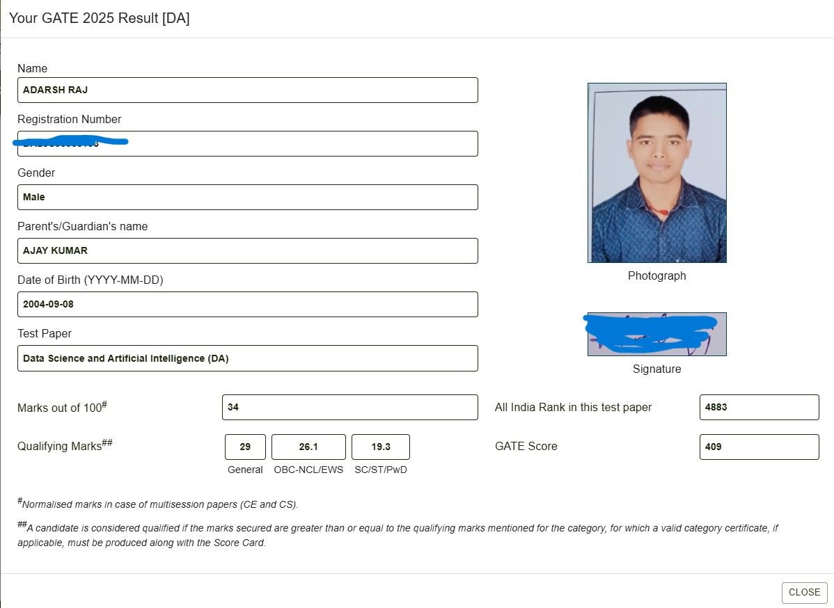 #gate2025 | Adarsh Raj | 12 comments #gate2025 | Adarsh Raj | 12 comments